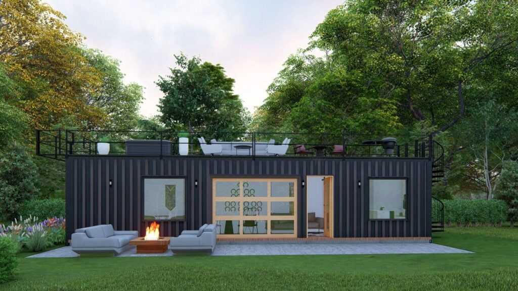 40 Foot Shipping Container House Plans