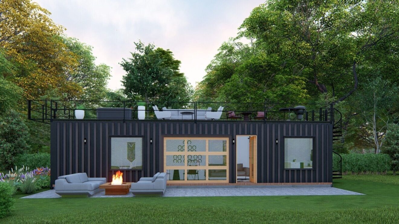40 Foot Shipping Container House Plans